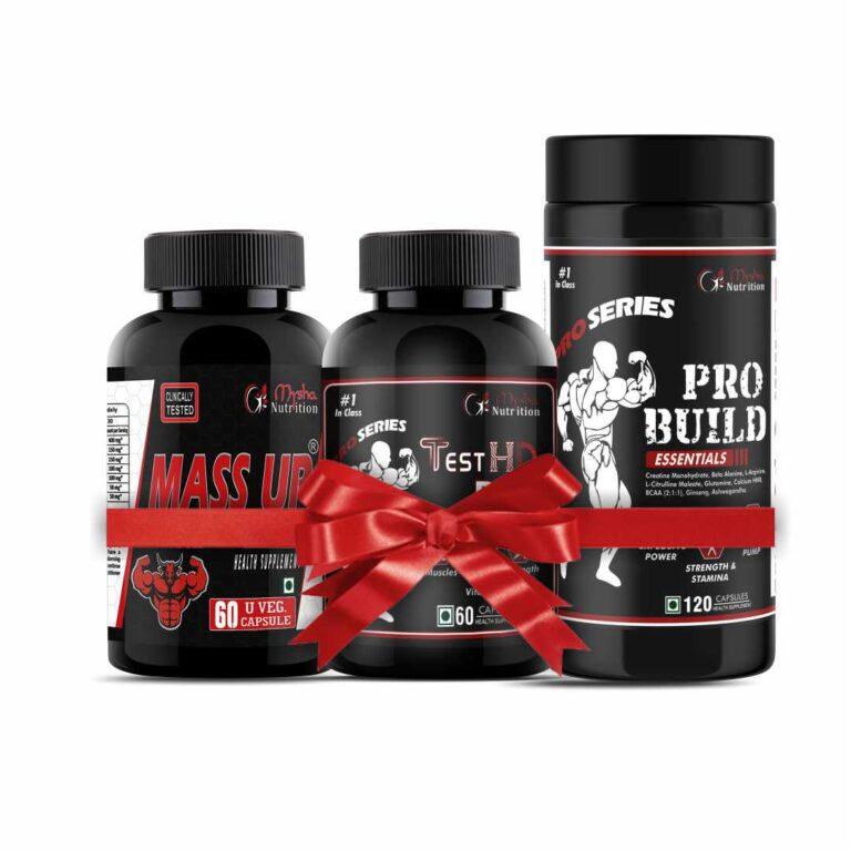Hardcore Gainer Stack – Mass UP, Test HD Pro & Probuild