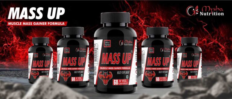 Best Mass Gainer Capsules for Muscle Growth | Mass Up India